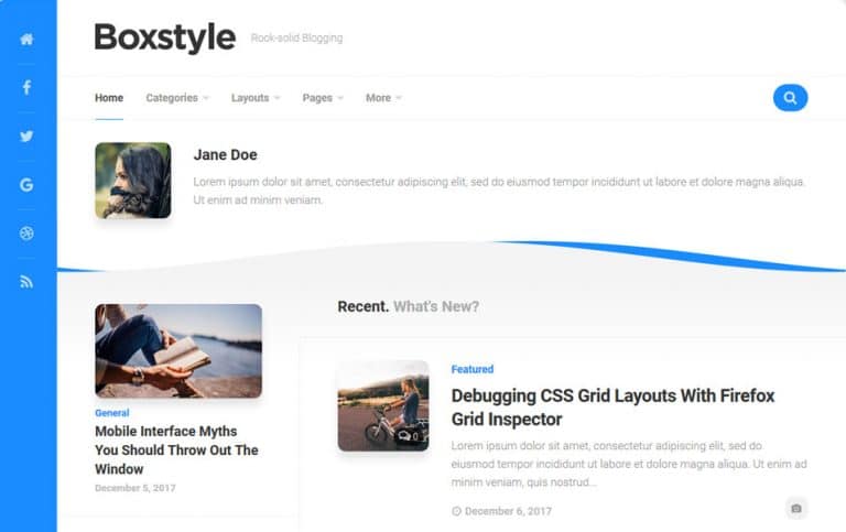 50+ Popular Free Personal Blog WordPress Themes 2024 » CSS Author