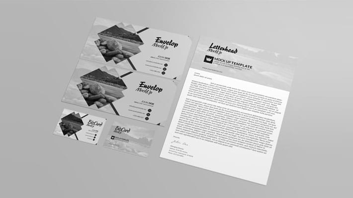 Brand Identity Mockup PSD Template » CSS Author