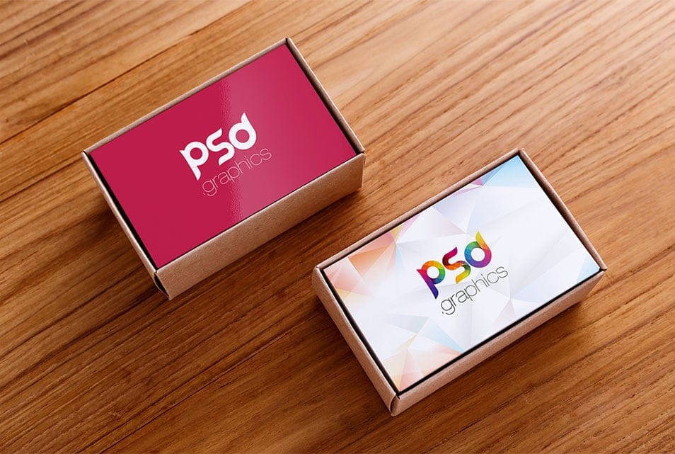 Business Card Box Mockup Free PSD » CSS Author