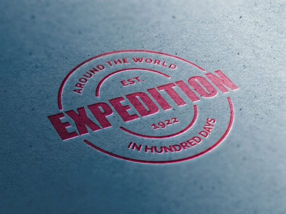 Close-up Logo Mockup Template » CSS Author