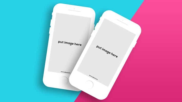 Free Apps Mockup For IPhone PSD » CSS Author