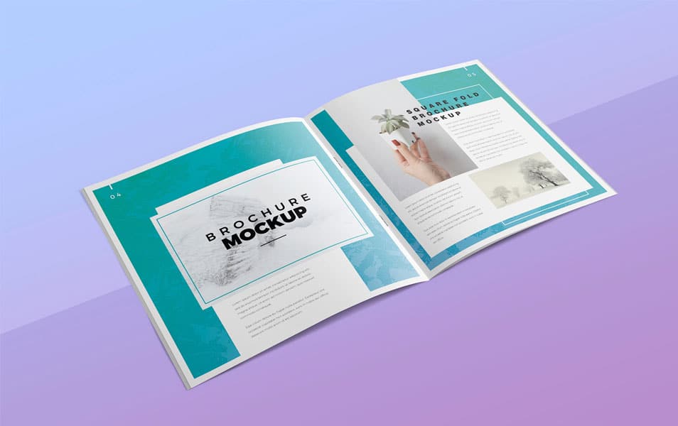 Free Square Brochure Mockup » CSS Author
