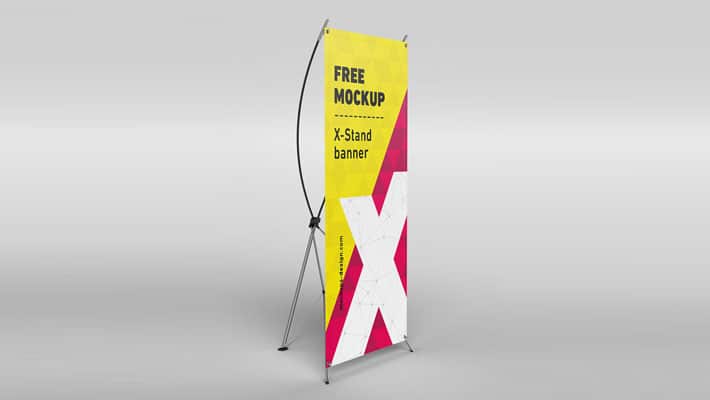 Free X-Stand Banners Mockup » CSS Author