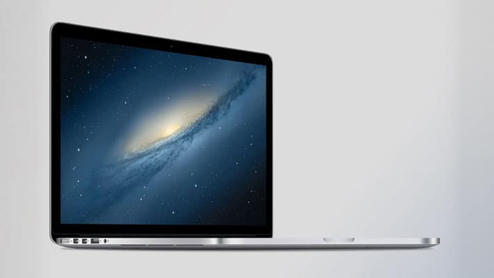 MacBook Pro Retina Display PSD Mockup » CSS Author