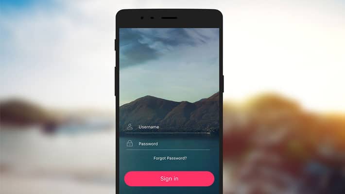 Mobile Login UI Kit With OnePlus 3 Mockup » CSS Author
