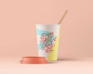 PSD Paper Hot Cup Template » CSS Author