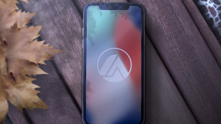 Realistic IPhone X In Table » CSS Author