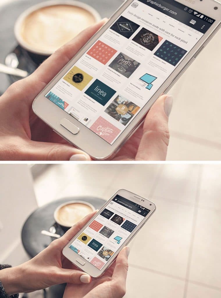 Samsung Galaxy S5 Mockup Template » CSS Author
