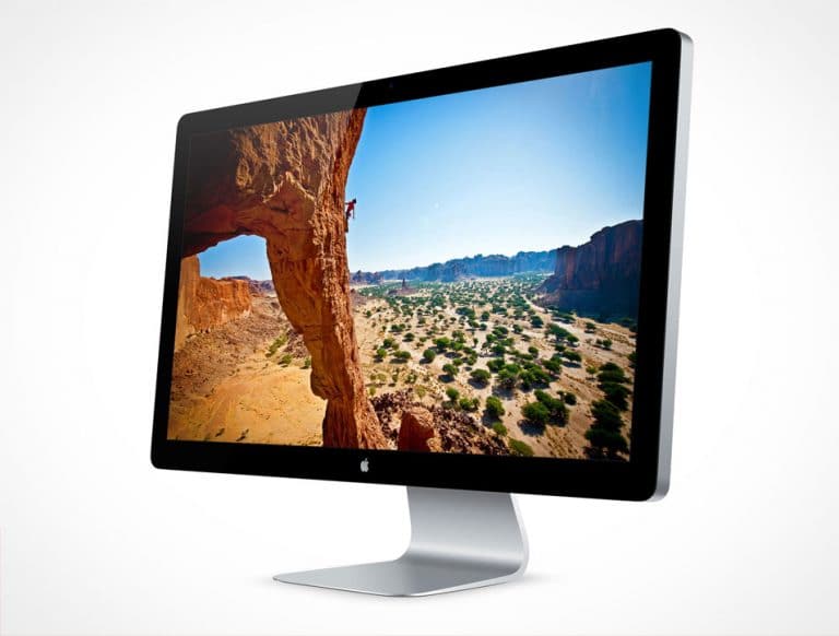 Thunderbolt 27 Inch Apple Cinema Display Mockup » CSS Author