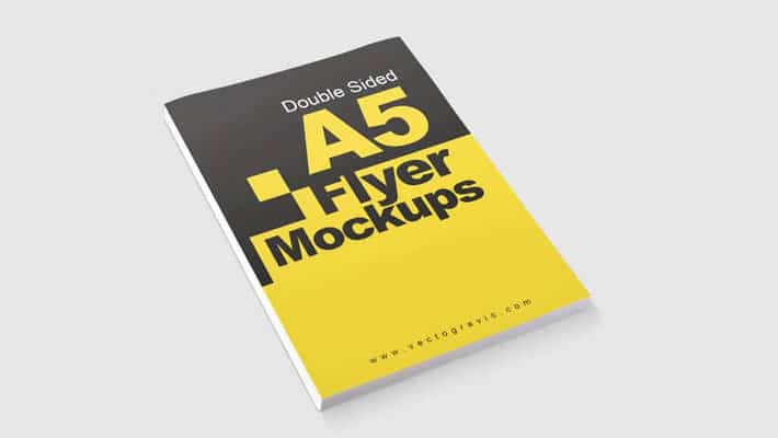 Double Sided A5 Flyer Mockups » CSS Author