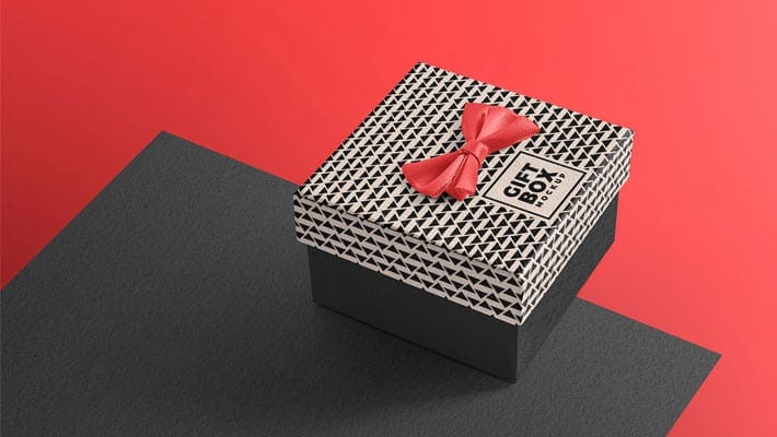 Free Beautiful Gift Box Mockup » CSS Author
