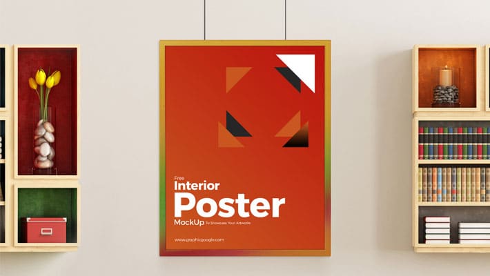 Free Indoor Poster Mockup » CSS Author