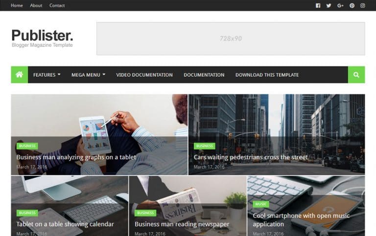 300+ Best Free Responsive Blogger Templates 2022 » CSS Author