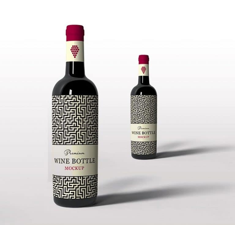 Wine Bottle Mockup » CSS Author