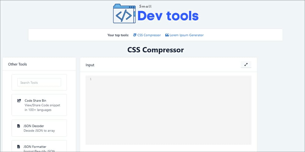 20+ Most Amazing CSS Minifier Tools » CSS Author