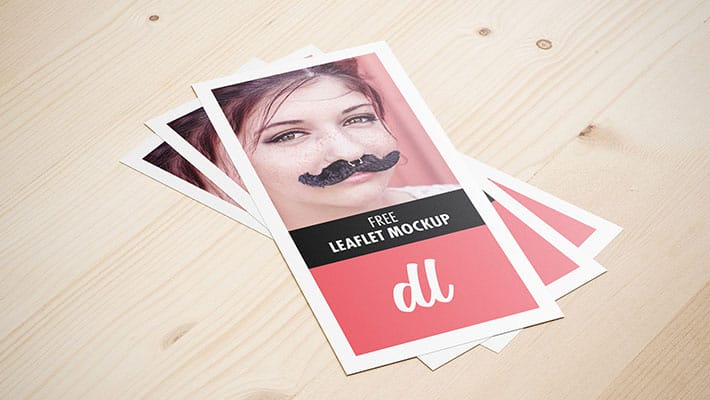 Free DL Leaflet Mockup » CSS Author