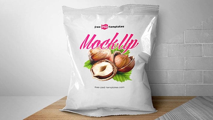 Free Foil Pack Mock-up In PSD » CSS Author