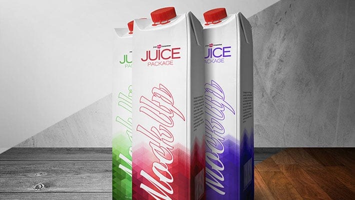 Free Juice Package Mock-up In PSD » CSS Author