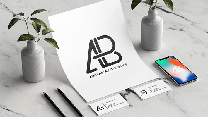 Modern Branding Identity Mockup » CSS Author