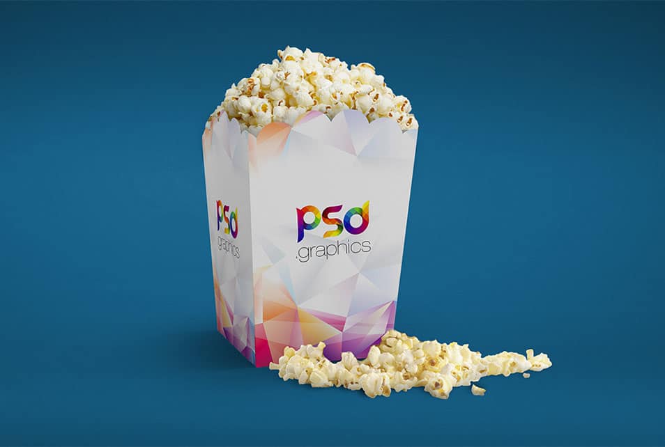Popcorn Box Mockup Free PSD » CSS Author