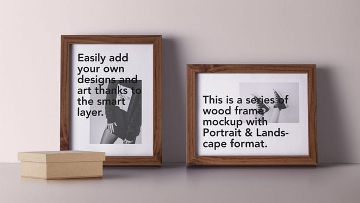PSD Wood Frame Mockup » CSS Author