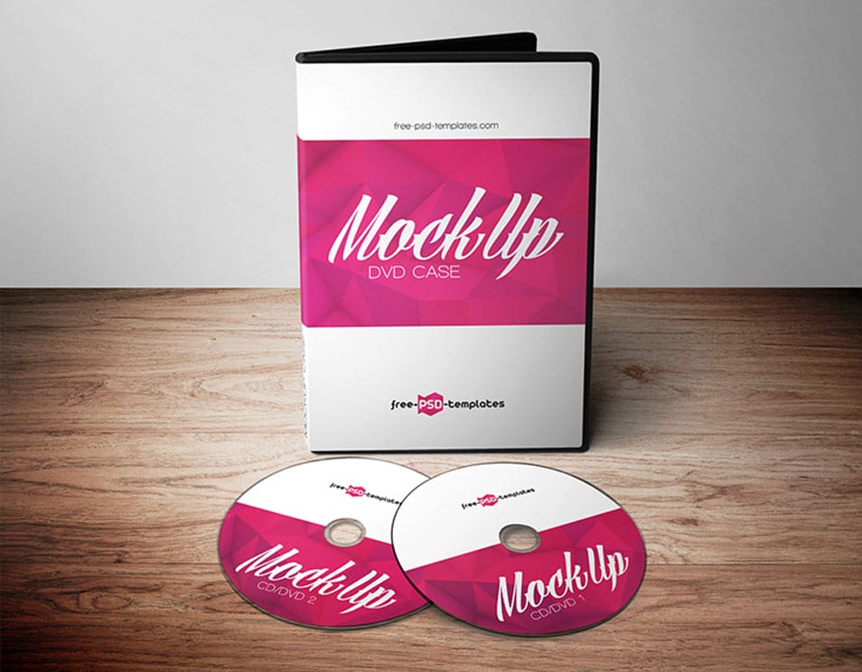 3 Free DVD Mock-ups In PSD » CSS Author