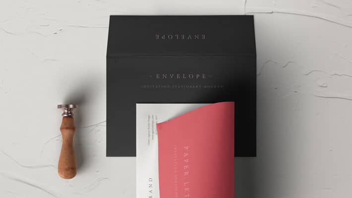 PSD Invitation Envelope Mockup » CSS Author