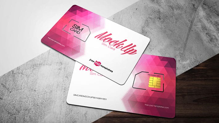 Free Sim Card Mock-up In PSD » CSS Author