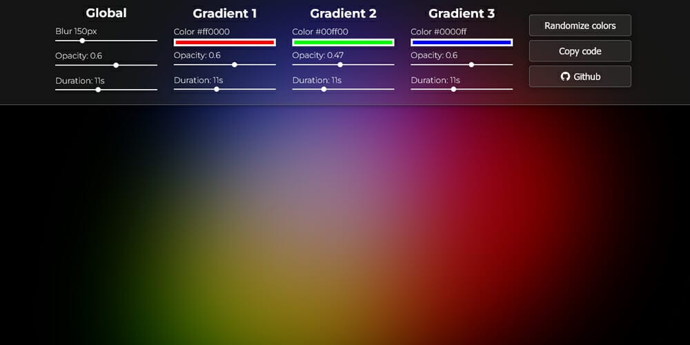 The Best Gradient Generators & Libraries » CSS Author