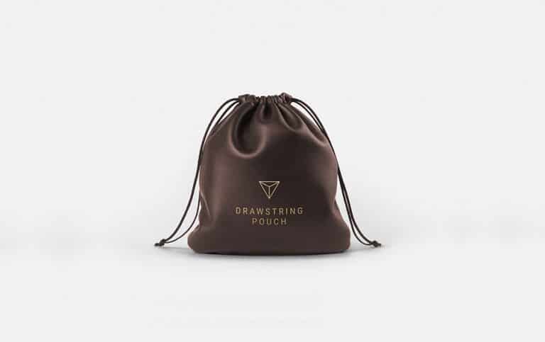 Leather Drawstring Pouch MockUp » CSS Author