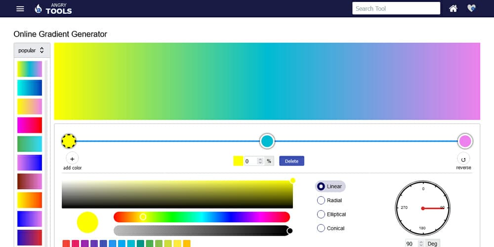 The Best Gradient Generators & Libraries » CSS Author
