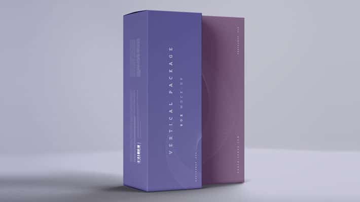 Vertical Package Boxes Mockup » CSS Author