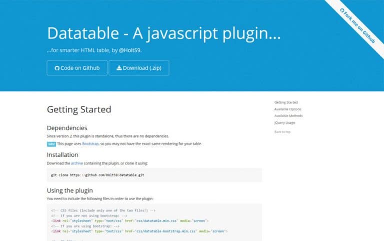 15+ Best JQuery Table Plugins » CSS Author