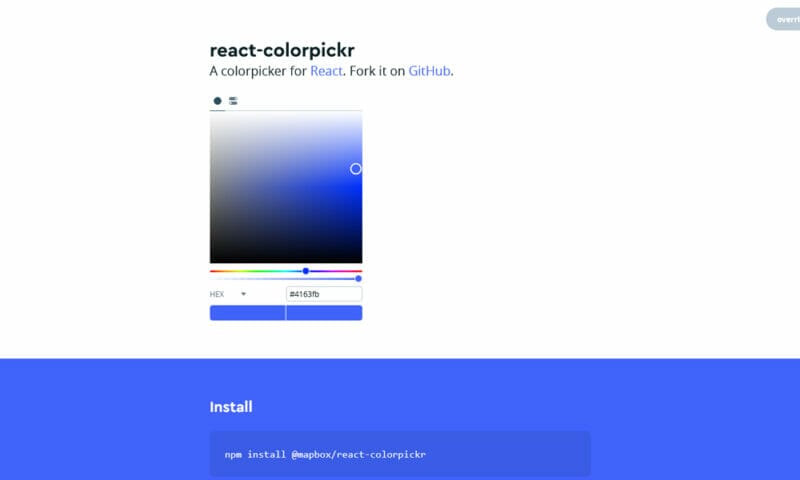 10 Best Javascript Color Picker Libraries Css Author