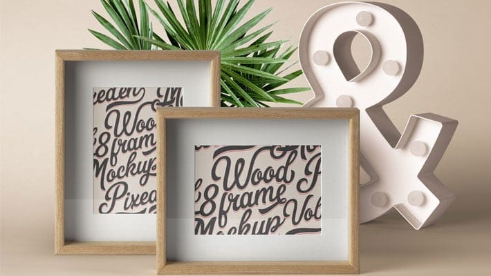 PSD Wood Frame Mockup » CSS Author