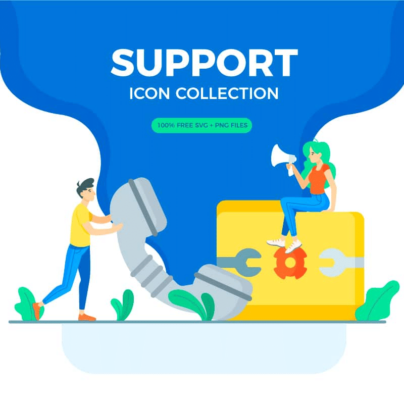 Support Icon Collection (SVG, PNG) » CSS Author