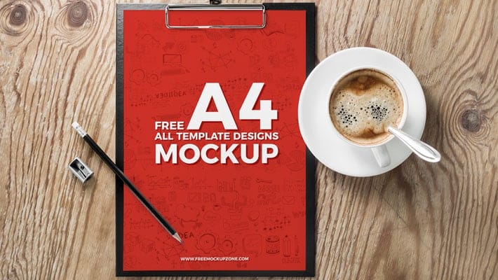 Free A4 All Template Designs Mockup » CSS Author