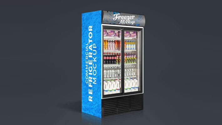 10+ Best Free Drink Fridge Mockup Templates » CSS Author