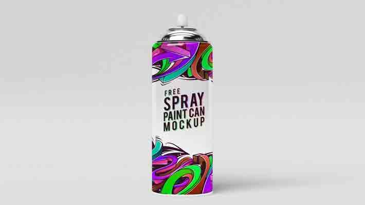 Spray Paint Can Mock-Up » CSS Author