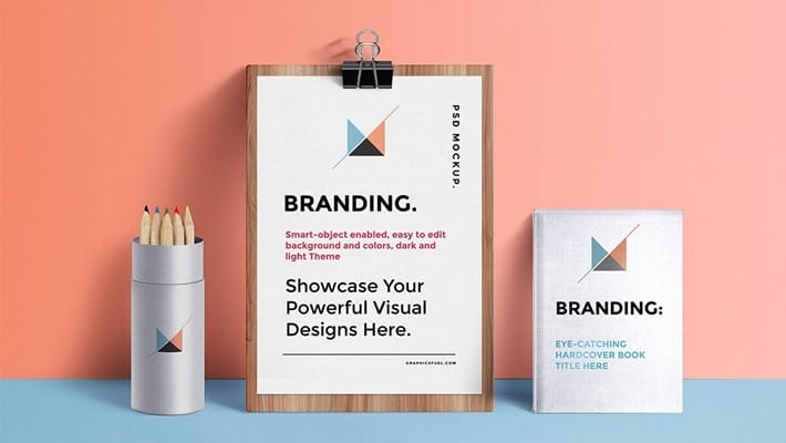 Branding Identity Mockup PSD » CSS Author
