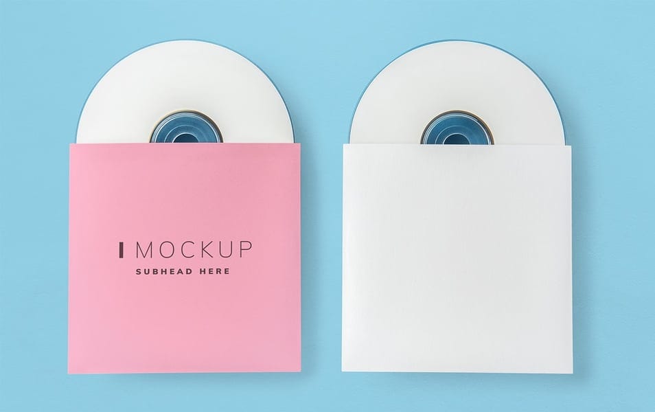 Promotional Material CD Package Mockup » CSS Author