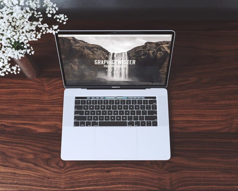 Top View MacBook Mockup » CSS Author