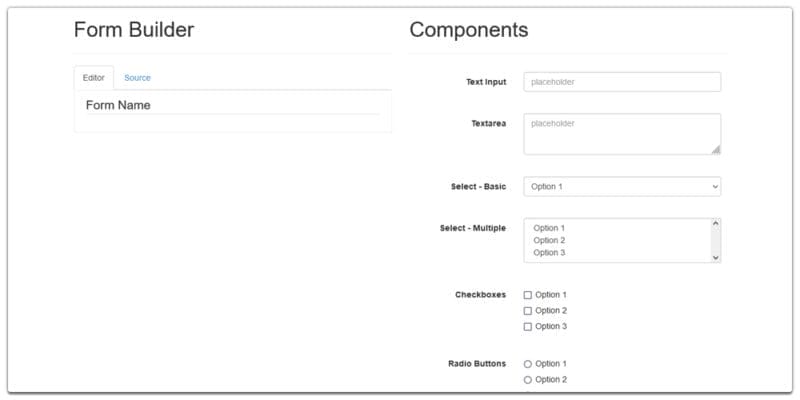10+ Best Bootstrap Form Builders » CSS Author