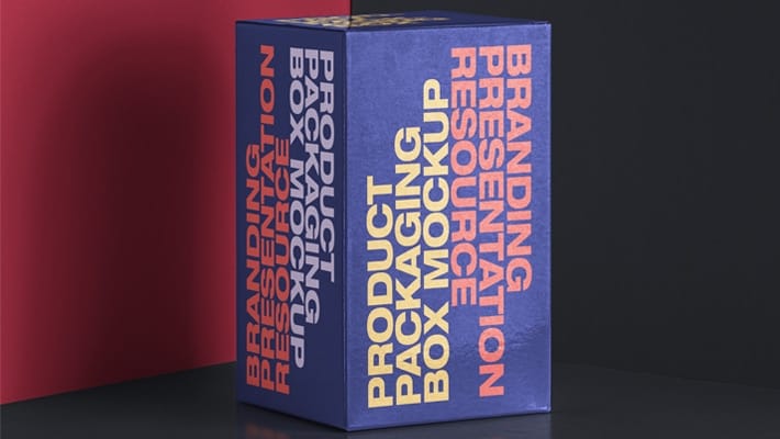 PSD Packaging Box Rectangular » CSS Author