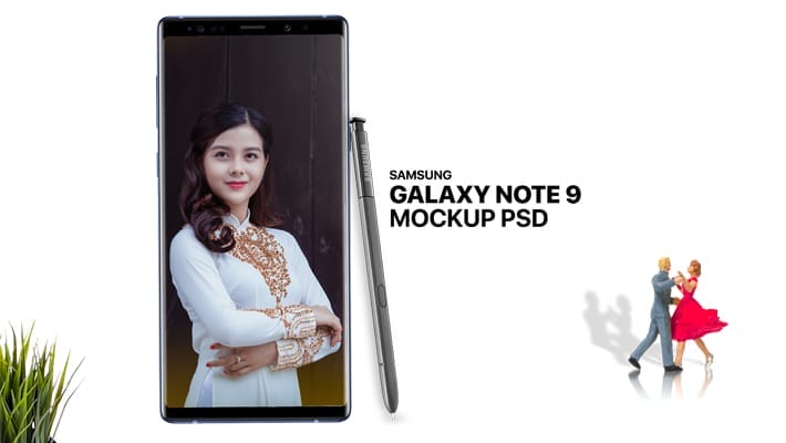 Free Samsung Note 9 Mockup Template » CSS Author