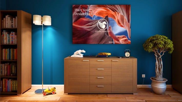 Free Wall Frame Mockup PSD » CSS Author