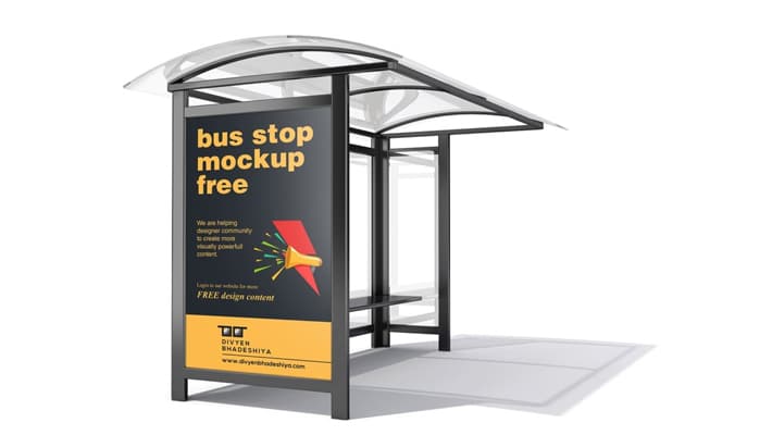 Bus Stop Mockup PSD » CSS Author