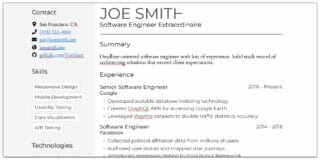 20+ Free HTML Resume Templates 2025