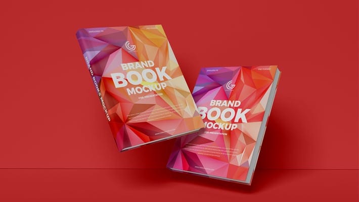 Free Brand Books Mockup PSD » CSS Author