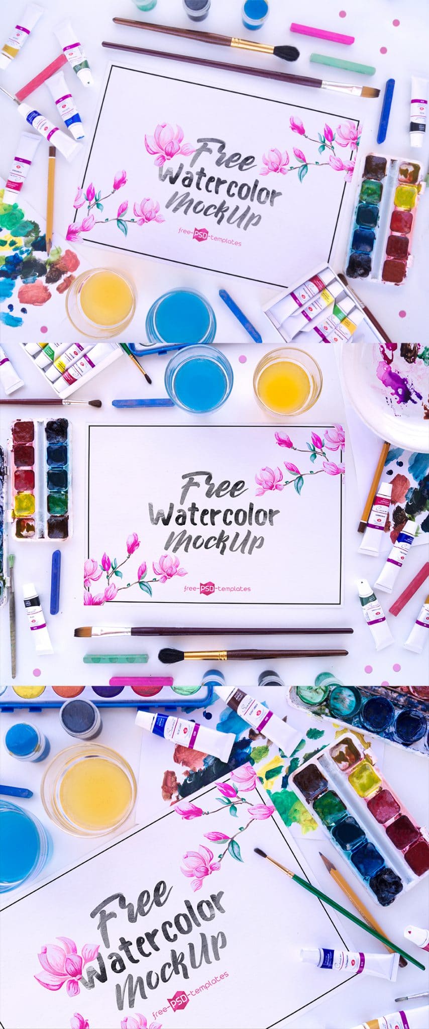 3 Free Watercolor Mockups » CSS Author